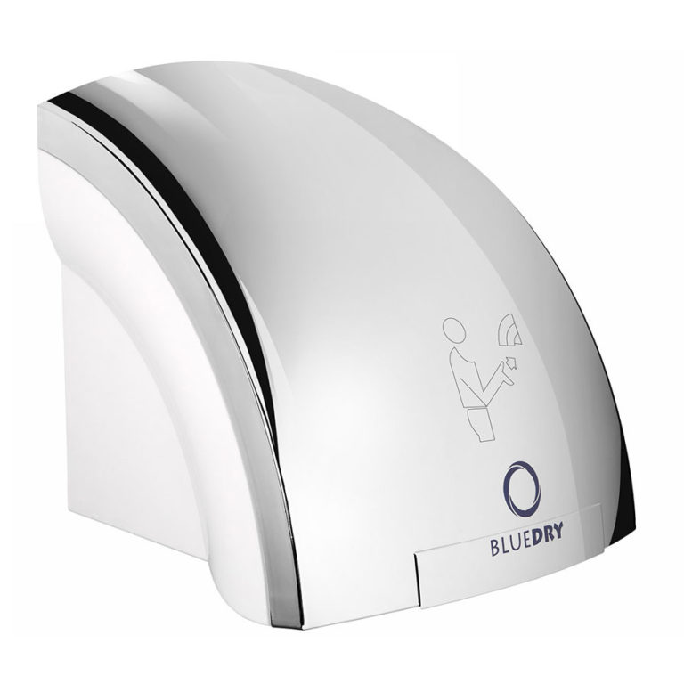 Blue Dry Junior Dry Hand Dryer - Chrome - HD-BD1053C
